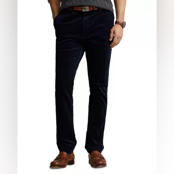 Polo Ralph Lauren | Pants | Polo Ralph Lauren Mens Relaxed Fit Corduroy Prospect Pants Navy ...